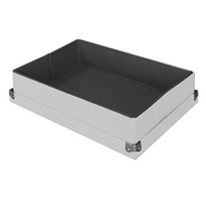 Samsill PNS02LSBK Pop n' Store Decorative Storage Box With Lid