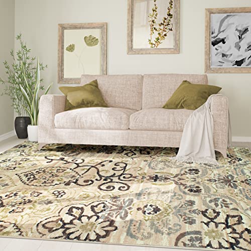 SUPERIOR Caldwell Area Rug Collection 4X6 -Beige