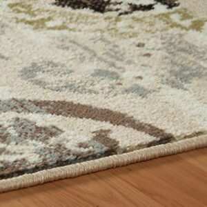 SUPERIOR Caldwell Area Rug Collection 4X6 -Beige