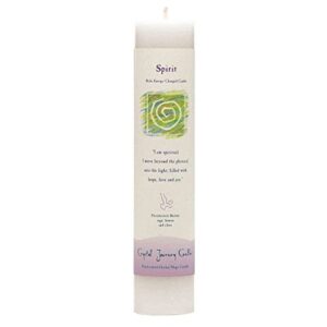 crystal journey candle pillar spirit, 1 ea