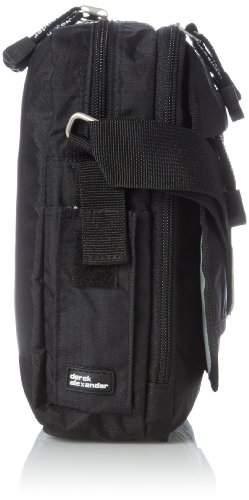 Derek Alexander Ns Top Zip Shoulder Bag, Black, One Size