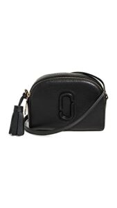 marc jacobs shutter crossbody, black