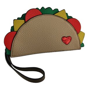 Taco Bout Love Food Friendly Taco Shaped Purse w/Removable Wrist Strap