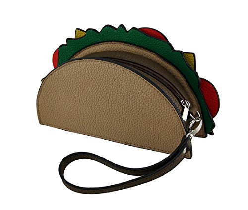 Taco Bout Love Food Friendly Taco Shaped Purse w/Removable Wrist Strap