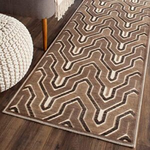 SAFAVIEH Paradise Collection 2'7" x 4' Stone PAR352 Art Deco Viscose Accent Rug