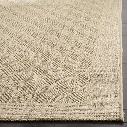 SAFAVIEH Palm Beach Collection 6' x 9' Sand PAB351A Sisal & Jute Area Rug