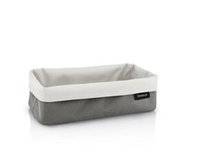 blomus 68898 reversible storage basket- sand/taupe