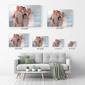 Smile Art Design Custom Metal Personalized Photo Wall Decor Picture Metal Print Put Your Photo on Metal Personalized Photo Prints Custom Photo Gift Wall Art Ready to Hang - 8x12 inches