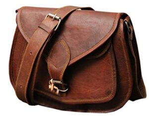 phoenix craft leather women’s purse crossbody gypsy shoulder travel tote bag 11x9x3 inches brown christmas gifts