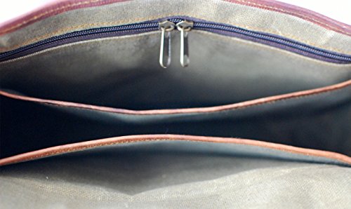 Phoenix Craft Leather Women's Purse Crossbody Gypsy Shoulder Travel Tote bag 11x9x3 Inches Brown Christmas gifts