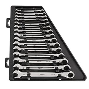 MLW48-22-9516 Ratcheting Combination Wrench Set Metric