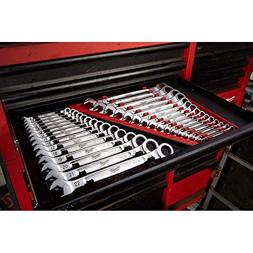 MLW48-22-9516 Ratcheting Combination Wrench Set Metric