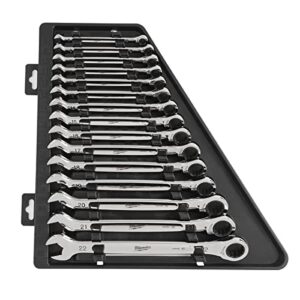 MLW48-22-9516 Ratcheting Combination Wrench Set Metric