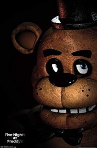 trends international five nights at freddy’s – freddy wall poster, 22.375″ x 34″, unframed version