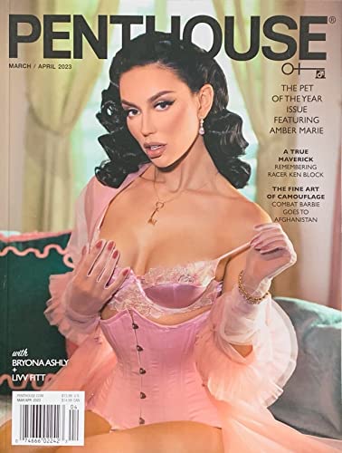 Penthouse Magazine March April 2023 - Pet of the Year Amber Marie