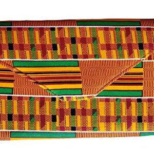 Dupsie's African Kente Print Clutch Purse