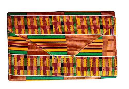 Dupsie's African Kente Print Clutch Purse