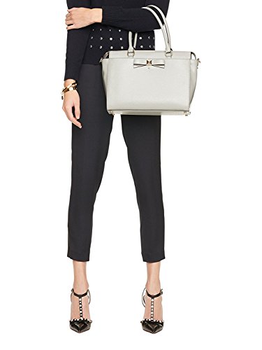 Kate Spade Beacon Court Jeanne Patent Leather Satchel, Light Smoke