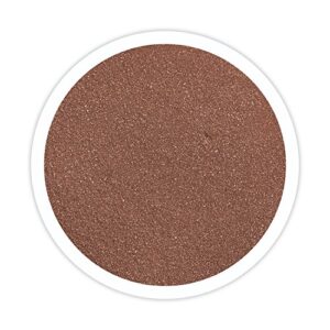 sandsational cocoa brown unity sand, 1 pound, colored sand for weddings, vase filler, home décor, craft sand