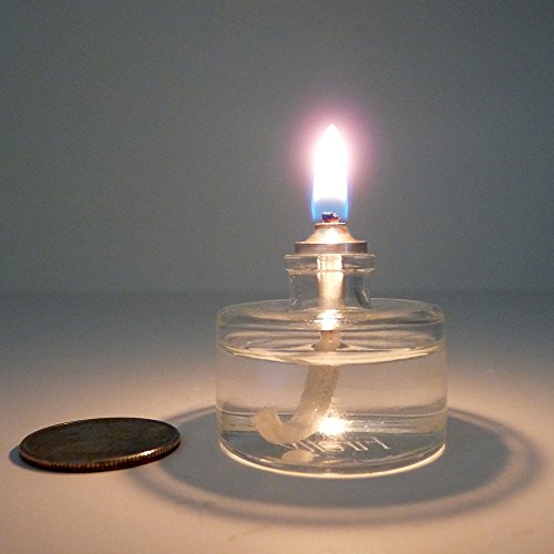 Firefly Refillable, Clear Glass Unscented Tealight Candles - 5 Pack - Bulk - Long Burning Tea Lights - Cotton Wick and Holder Included