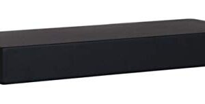 kieragrace Stockholm Maine Floating Wall Shelf - Black, 12"