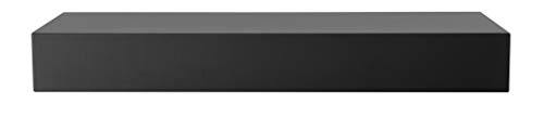 kieragrace Stockholm Maine Floating Wall Shelf - Black, 12"