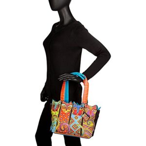 Laurel Burch Women's, Feline Clan Medium Tote CAT PRINT NS