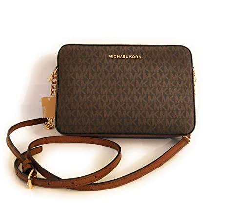 Michael Kors Jet Set Item Large East West Cross-body (Brown 2019)