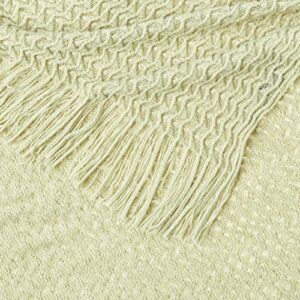 Brielle Winding Wave Throw, Sage