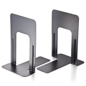 officemate non-skid bookends, 9”, non-skid base, chip proof enamel coating (93051)