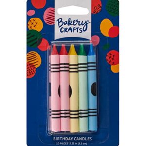 Deco Pac Crayon Candles Party Accessory