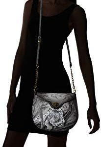 Anna by Anuschka womens Sling Flap Shoulder Bag, African Leopard, One Size US