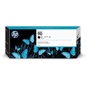 hp 90 black 775-ml genuine ink cartridge (c5059a) for designjet 4500 mfp, 4500 & 4000 series large format printers