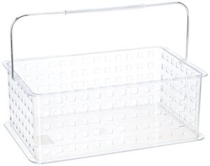 interdesign clarity basket, medium, clear