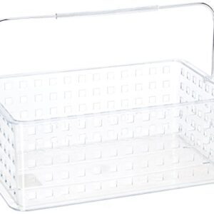 InterDesign Clarity Basket, Medium, Clear