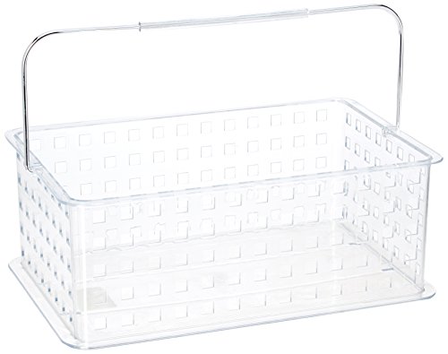 InterDesign Clarity Basket, Medium, Clear