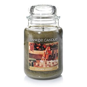 yankee candle autumn lodge large jar candle