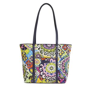 vera bradley women’s small trimmed vera rio tote