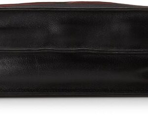 Derek Alexander EW Flap Organizer, Black/Red, One Size