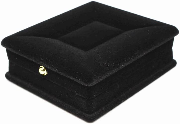 Parts Express Necklace Chain Jewelry Display Storage Box Gift Case Holder Organizer--Black