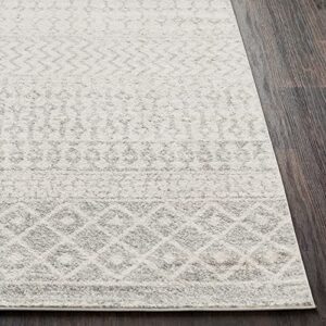 Artistic Weavers Chester Boho Moroccan Area Rug,7'10" Square,Grey