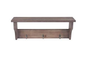 wald imports 4403 wall shelf brown