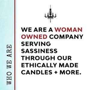 Malicious Women Candle Co - Bitch…You Got This!, Pink Chandelier Infused with Positive Vibes, All-Natural Soy Candle, 9 oz