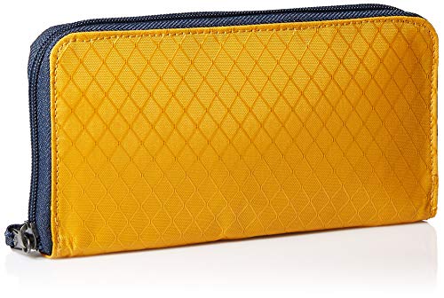 Eagle Creek RFID Wristlet Wallet Passport Holder, Sahara Yellow, One Size