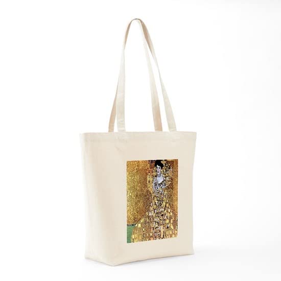 CafePress Adele Gustav Klimt Tote-Bag Natural Canvas Tote-Bag,Shopping-Bag