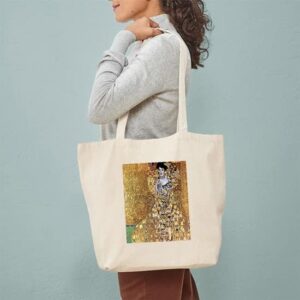 CafePress Adele Gustav Klimt Tote-Bag Natural Canvas Tote-Bag,Shopping-Bag