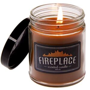 VAT19 Fireplace Scented Jar Candle (6.5 oz)