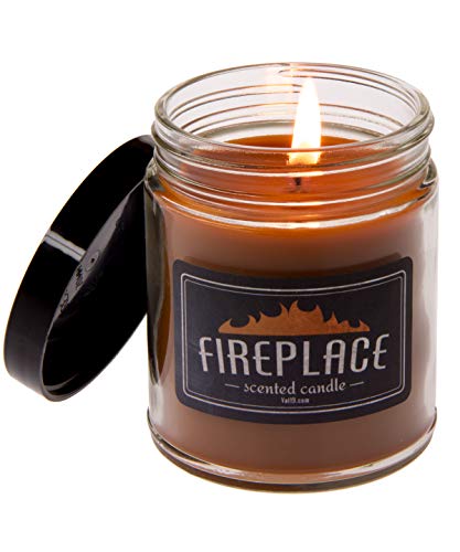 VAT19 Fireplace Scented Jar Candle (6.5 oz)