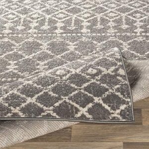 Artistic Weavers Elsie Area Rug, 6'7" x 9', Medium Gray, 6 ft (7 in) x 9 ft