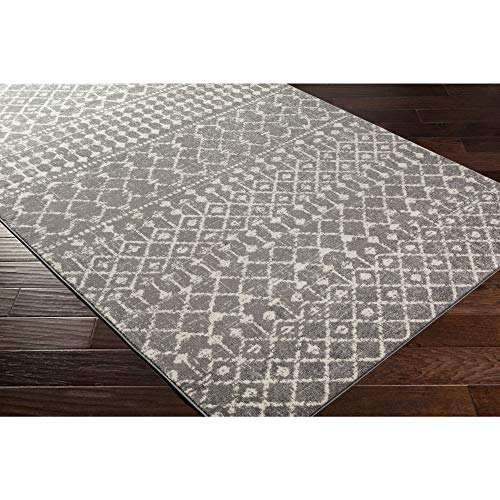 Artistic Weavers Elsie Area Rug, 6'7" x 9', Medium Gray, 6 ft (7 in) x 9 ft